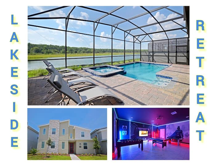 Luxury 9br Pool/game/villa 8 Miles To Disney - キシミー, FL