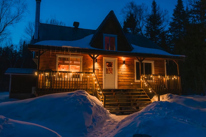 Repère De La Rivière -Bord De L'eau- Motoneige - Shawinigan