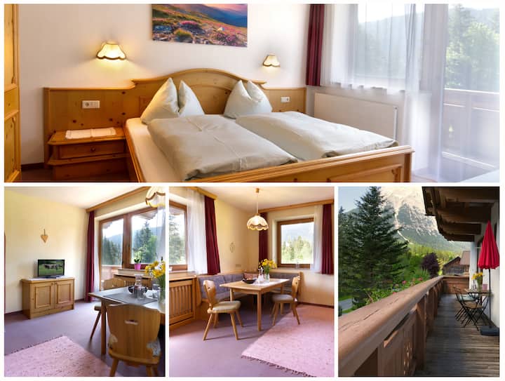 Quiet 45m² Holiday Idyll With Mountain View - Leutasch