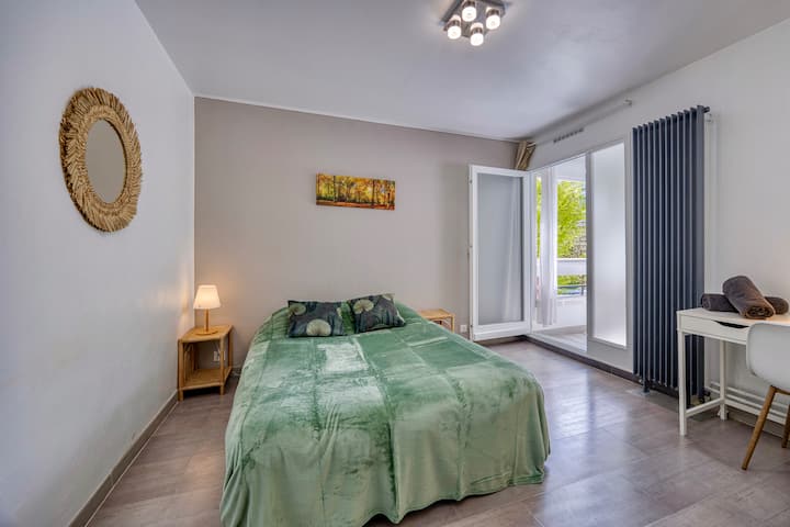 Silva Bedroom|co-living Premium - Cosy - Ferney-Voltaire