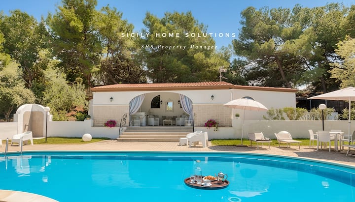 Casa Blue Moon Cottage Con Piscina Oasi Vista Mare - Trappeto