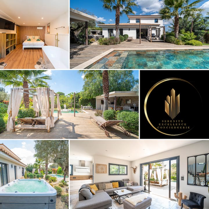 Eden Balinais Villa 9 Pers Piscine Chauffée Spa - Les Arcs