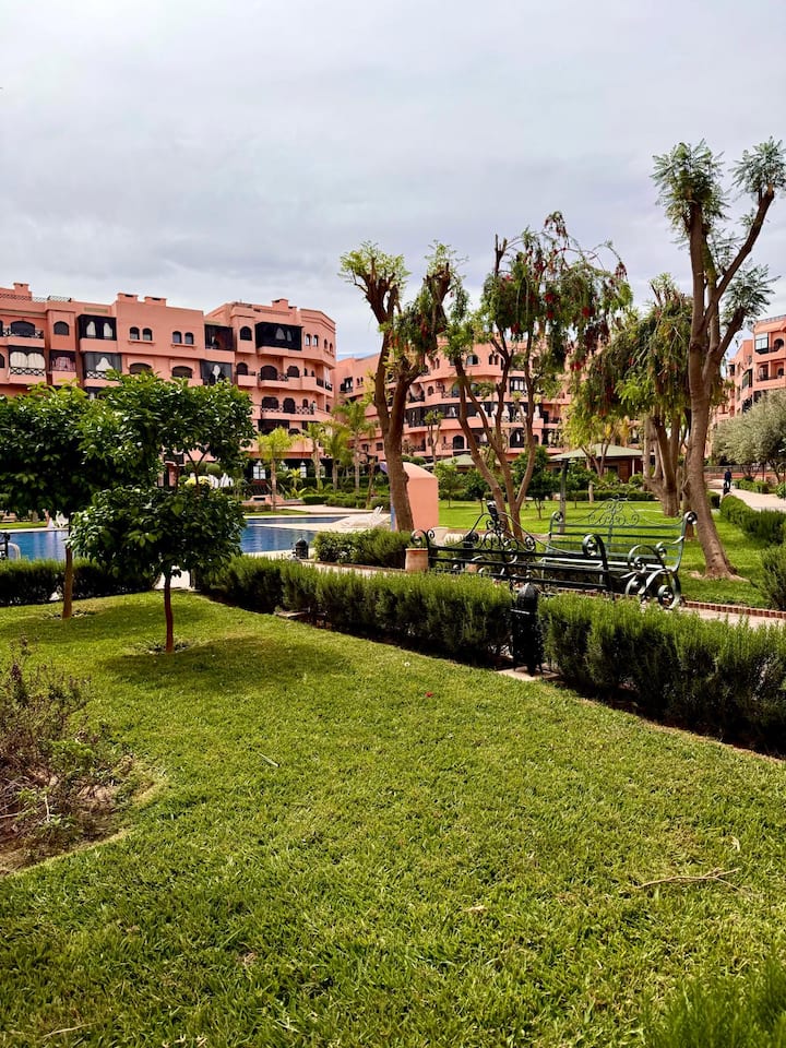 Apparement Luxueux Avec Piscine Et Salle De Sport - Marrakech