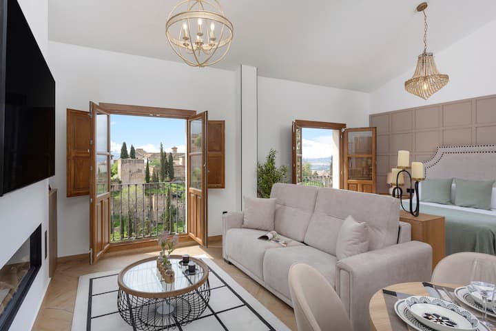 Lovely Loft With Views In Granada. Mirador De Aixa - Granada