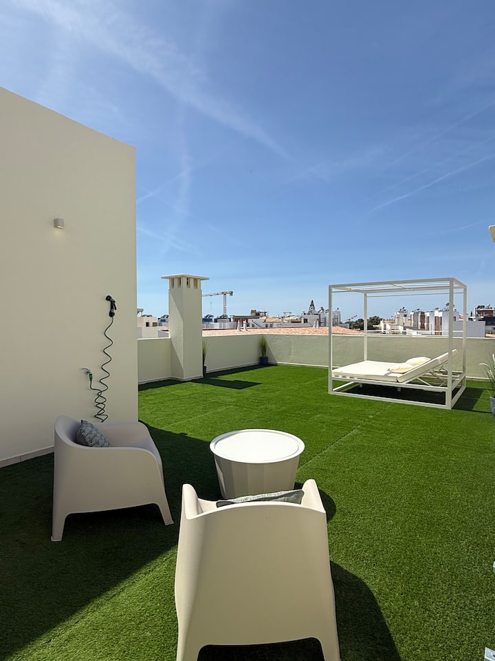 Ama House, Moradia T3 Com Vista Mar - Fuseta
