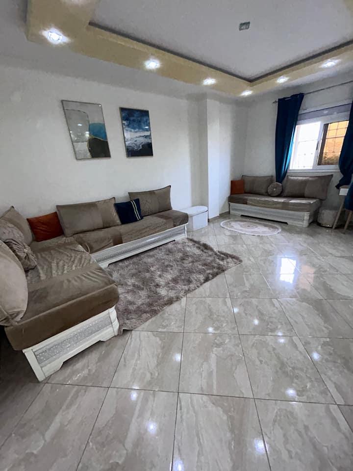 Loft F3 Oran Vue Dégagée Climatisé - Algerien