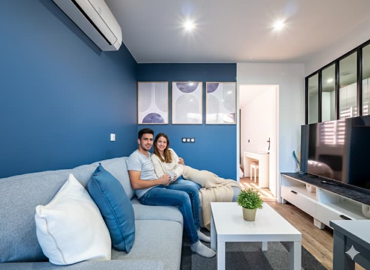 T2 Cosy Neuf -Terrasse Privée-lyon-parking+tram T4 - Saint-Fons