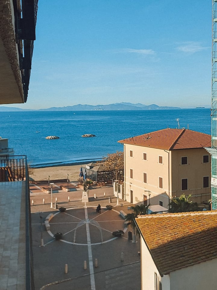 *Via Roma Tra Cielo E Mare* - Terrazza Sul Golfo - Follonica