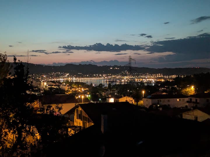 Vue Imprenable Sur La Mer & La Côte Espagnole - Fontarrabie / hondarribia