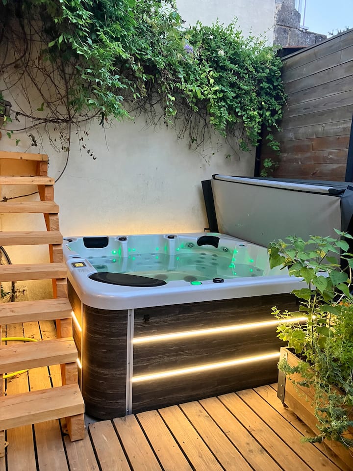 Maison De Ville Familiale Avec Jacuzzi - Rennes