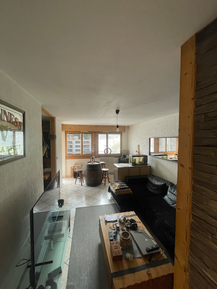 Appartement 5 Personnes , 2 Chambres Avec Terrasse - Cluses