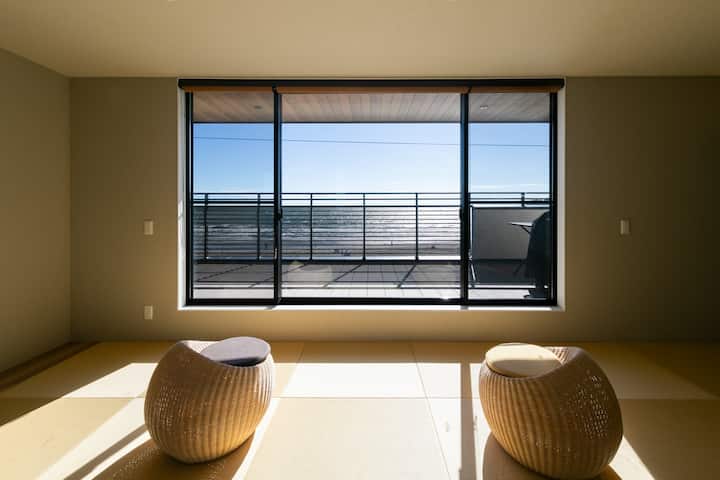 Compactroom With Hinokibath Overlooking The Ocean - 逗子市
