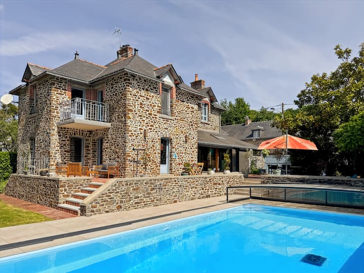 Les Magnolias - Piscine, Sauna & Babyfoot - Ille-et-Vilaine