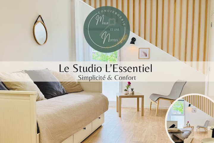 Studio L'essentiel - Parking & Wifi - Troyes
