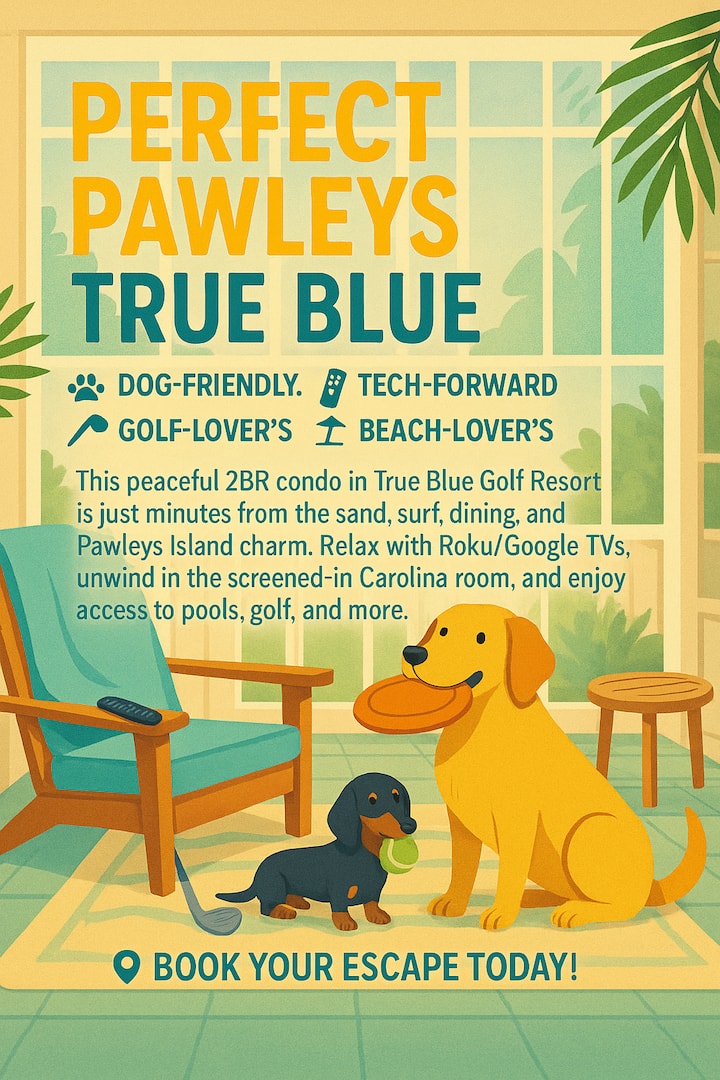 Perfect Pawleys True Blue. - Pawleys Island, SC