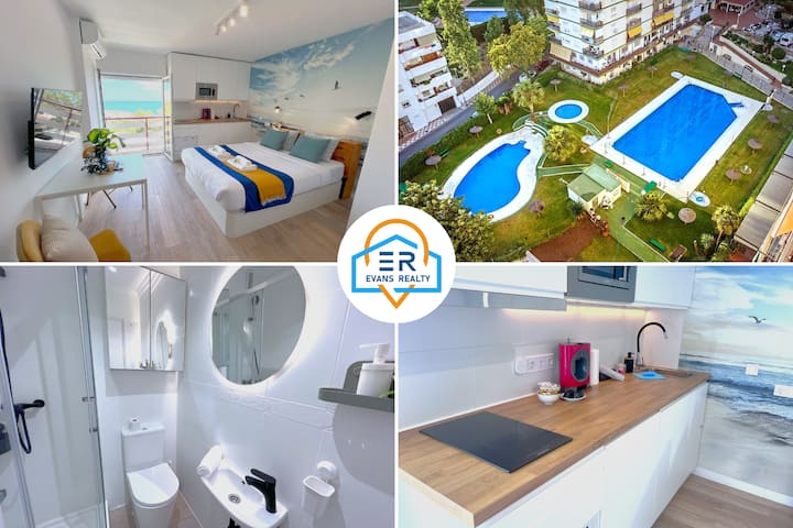 Evans Realty (Bz) - Studio+pool+downtown+beach - Benalmádena