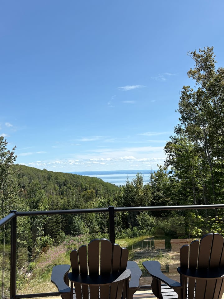 Chalet L'estuaire | River View | Hot Tub & Fireplace - Charlevoix Regional County Municipality