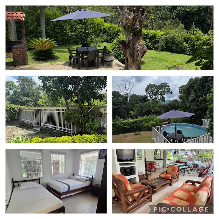 Hermosa Finca Privada/wifi/piscina/bbq/cap16 Huesp - Villeta