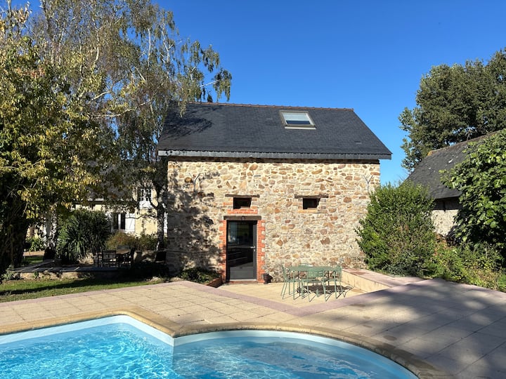 Maison De Charme Avec Piscine - Saint-Sylvain-d'Anjou
