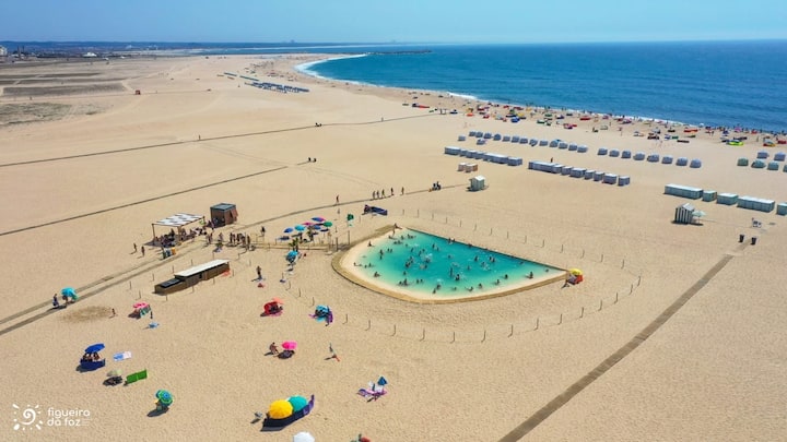 Casa Da Foz - Estúdio Acolhedor A 3 Min Da Praia - Quiaios
