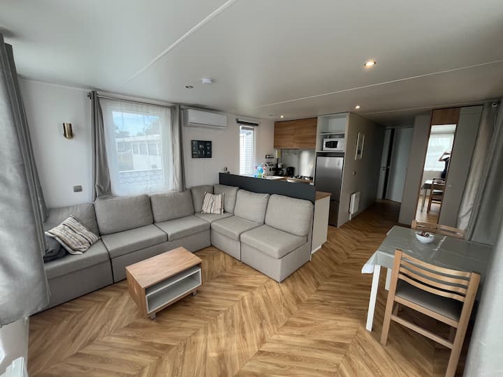 Mobil-home Camping 4étoiles Vip Clim Et Lave-linge - Challans
