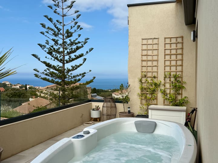 Superbe Apt Standing Terrasse Vue Mer En Balagne - L'Île-Rousse