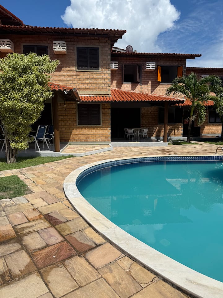 Duplex, Até 8 Lugares Beira Mar, Pé Na Areia - Maragogi