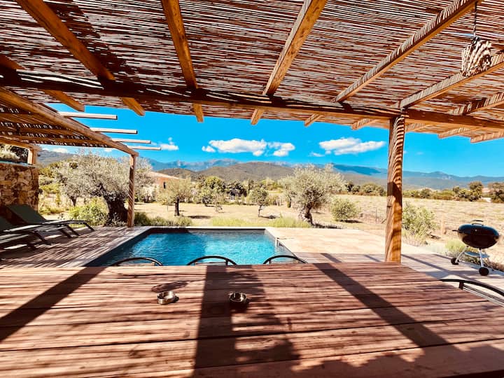 Villa Oléa Avec Piscine Privée Chauffée - Ghisonaccia