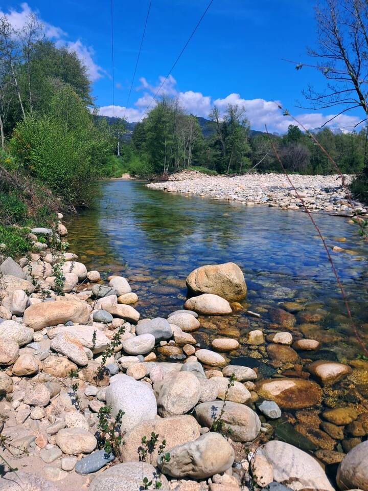 Mobil-home 4ps A 100m De La Riviere. - Corse-du-Sud
