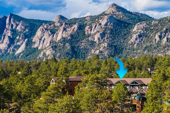A Morning Coffee Staring At Longs Peak - Estes Park, CO