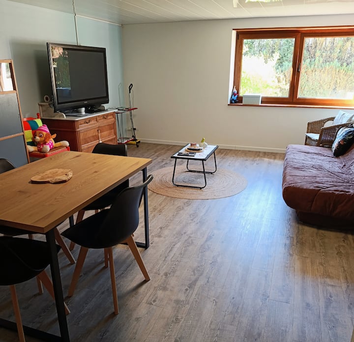 Grand Rez De Jardin 53m2
  49 €/Nuit - Sarrebourg