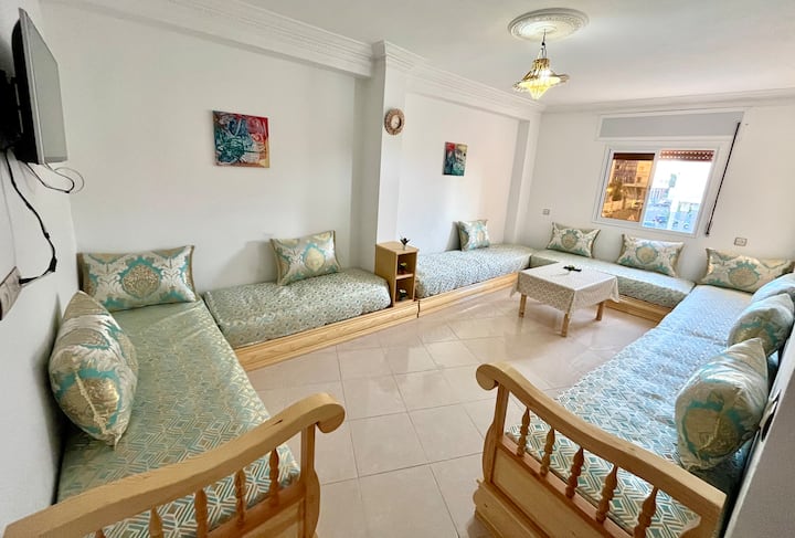 Moderno Apartamento En El Centro , A 3 Min Del Mar - Asila