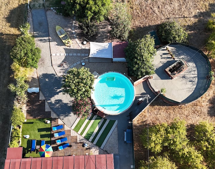Villa Magaída, Aire Acondicionado, Zona Privada Con Piscina - Tavira