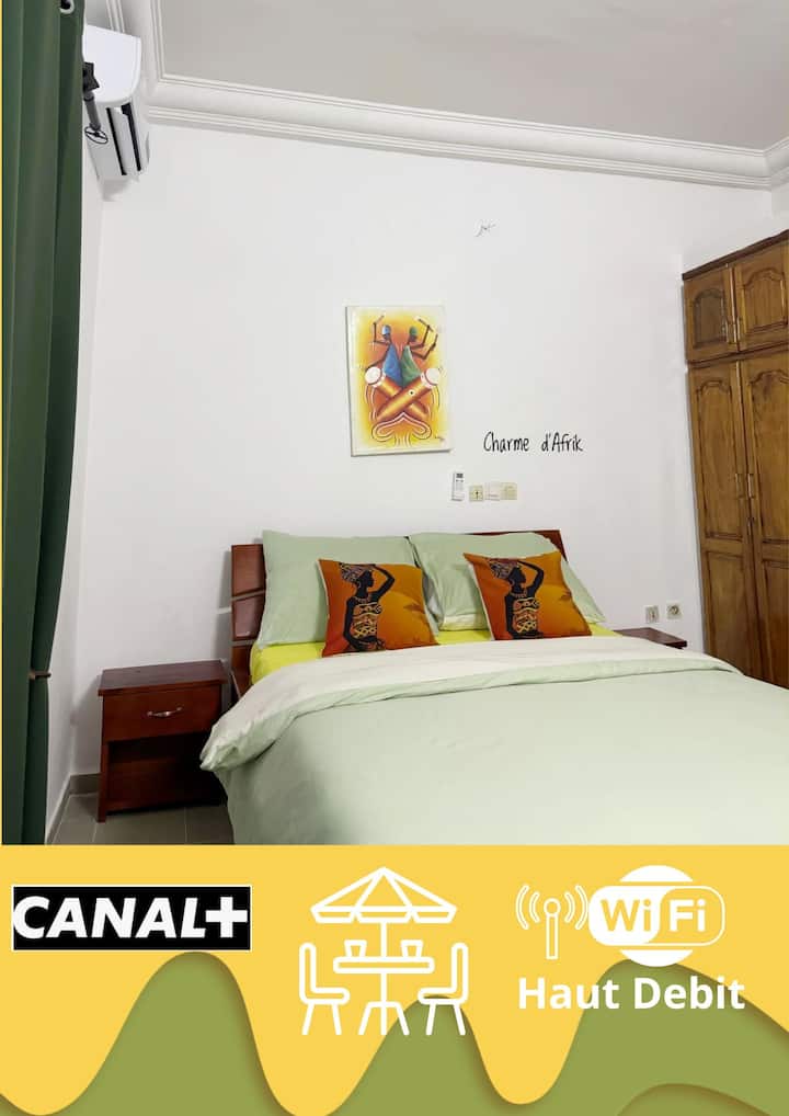 Studio Chic & Paisible à Cocody Palmeraie - Côte d'Ivoire