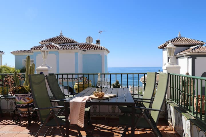 Charmig Villa Vid Havet I Torrox Costa - Torrox Costa