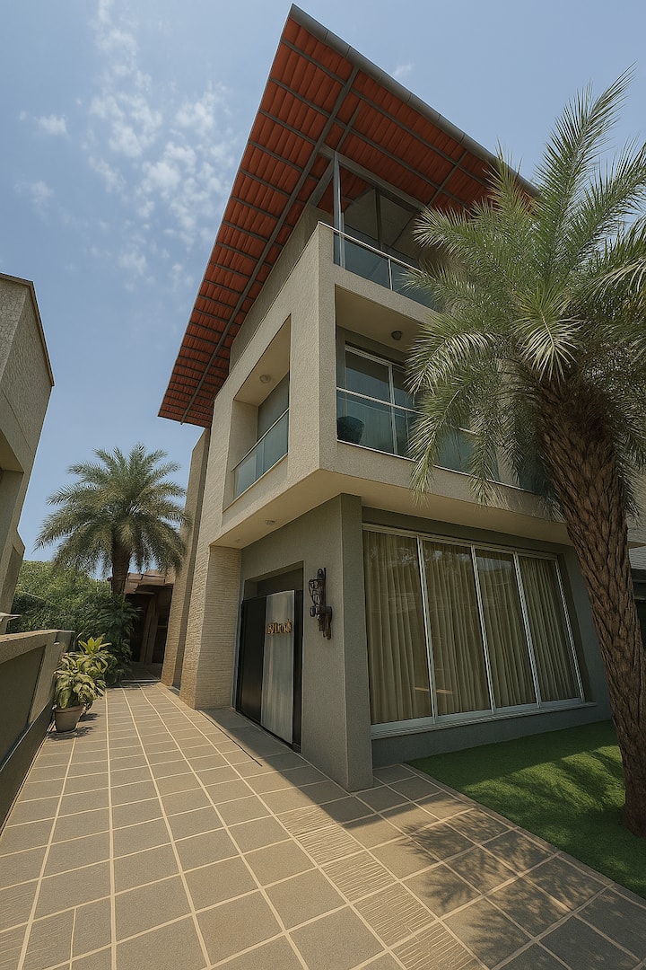 Flamingo Villa - 3bhk W/ Pool, Terrace & Luxury - Lonavala
