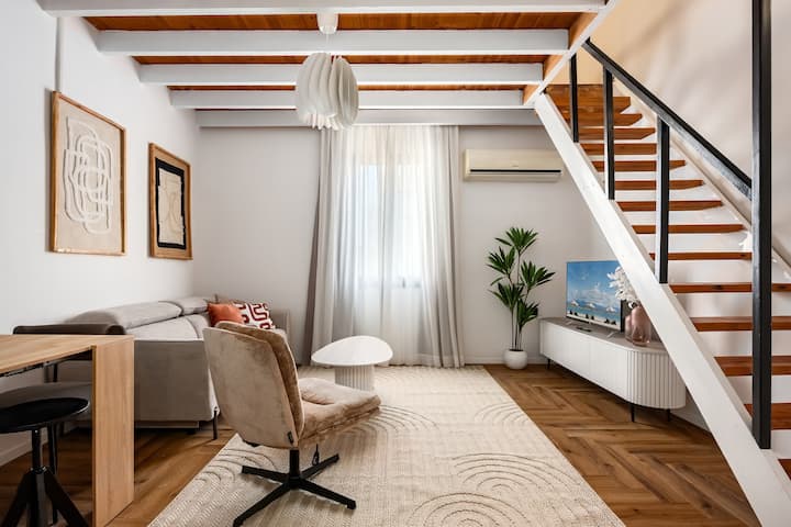 Duplex Design | Jaffa-florentin, 8 Min De La Plage - Tel-Aviv