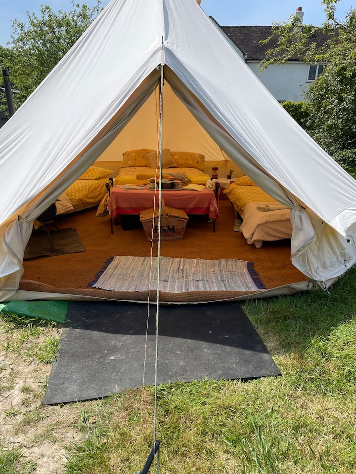 Gala. 5metre Bell Tent. - West Wittering