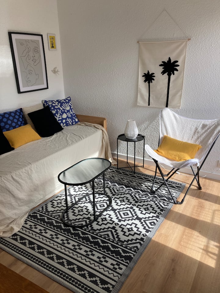 Charmant T2 à 100m De La Mer - Plage du Racou