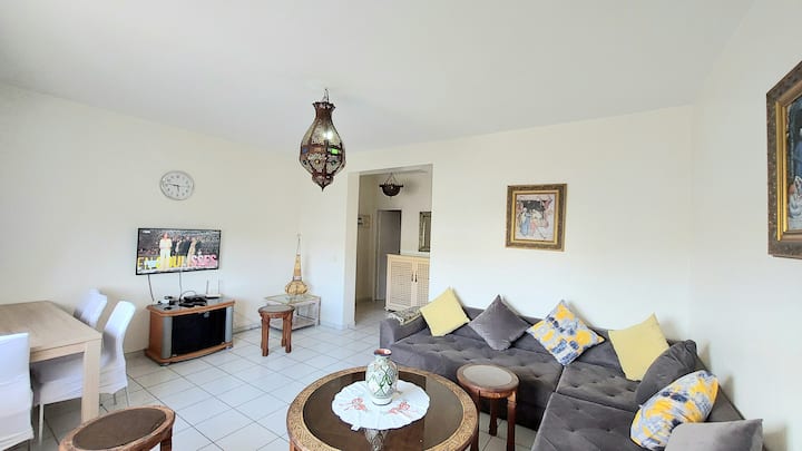 Bel Appartement Lumineux Avec Une Vue Panoramique. - Agadir