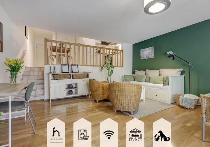 Homebydoni - Центр | Балкон | Парковка - Wiesbaden