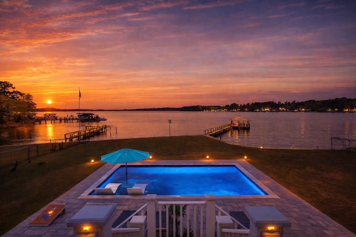 Eagle Point Poolside Escape - Lake Marion, SC
