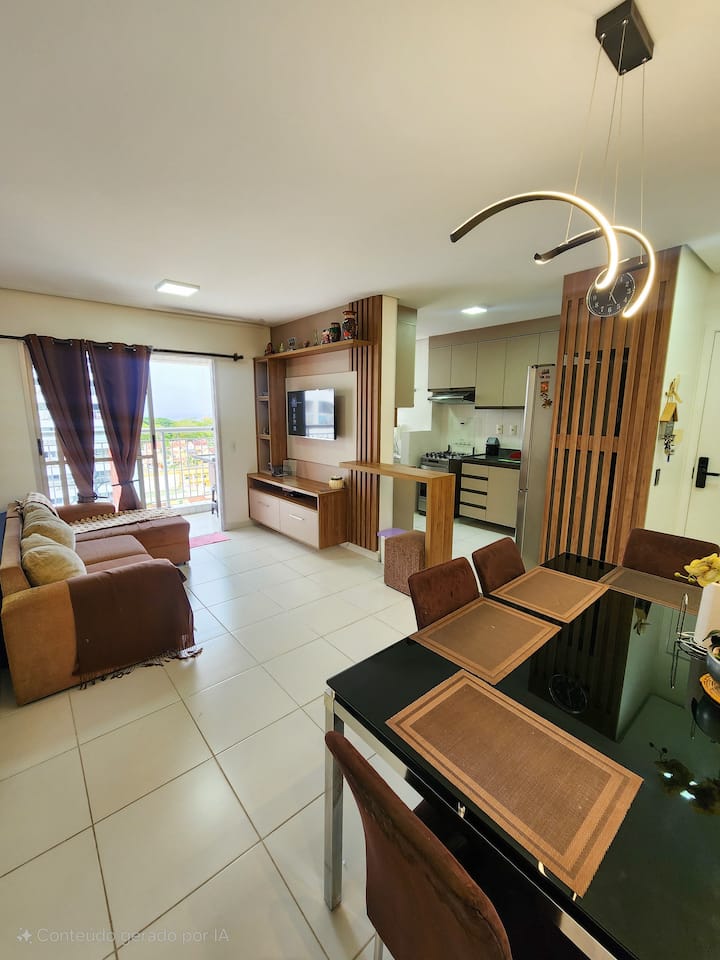 Apê Com Vista Do Rio E Shopping - Manaus