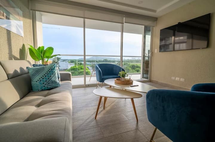 Dominique Cartagena Luxury Apartment Near Beach - Cartagena