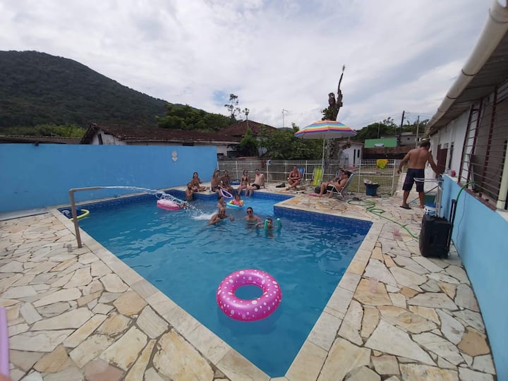 Casa De Piscina - Praia Grande