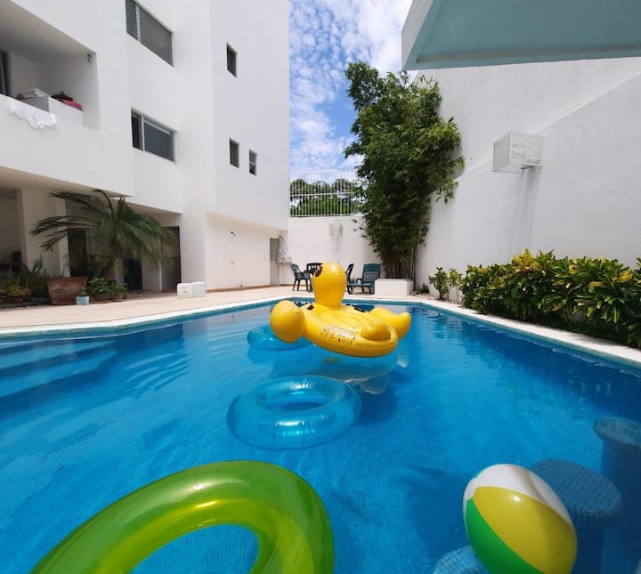 Departamento Dos Habitaciones. - Acapulco