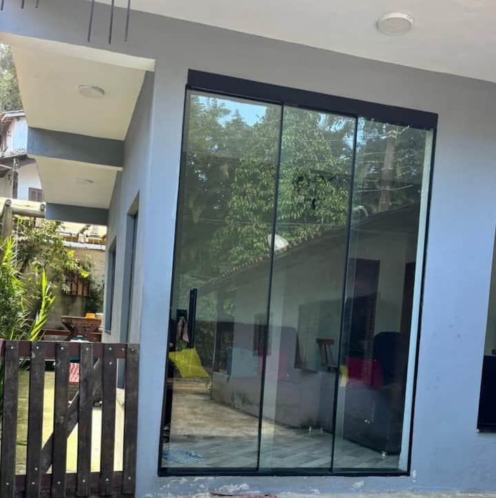 Casa Na Praia Vermelha Do Norte. 1 Min Do Mar - Ubatuba