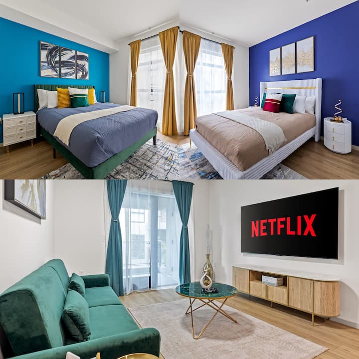 Royale 2bd-2ba • Walkoffame, Freeparking, Pool&spa - Beverly Hills