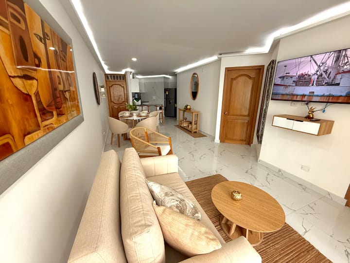 Espectacular Vista A La Playa De Bocagrande - Cartagena