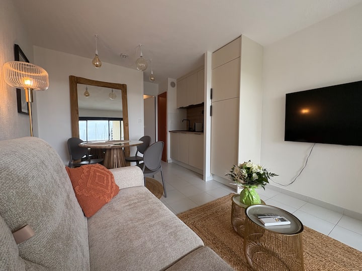 Studio Cabine Vue Mer / Port - Cogolin